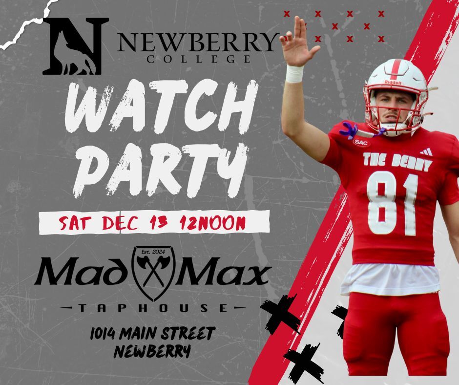 Wolves Football Watch Party (Multiple Locations!) | Newberry College